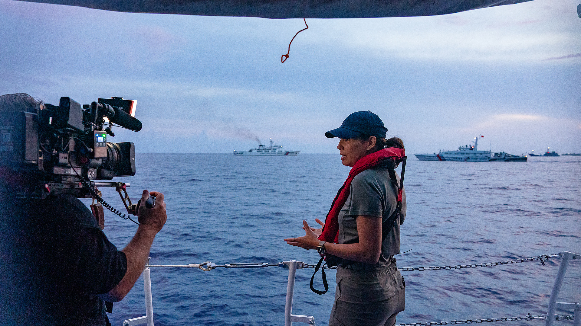 Watch 60 Minutes Overtime Rammed and surrounded by Chinese ships at sea ...