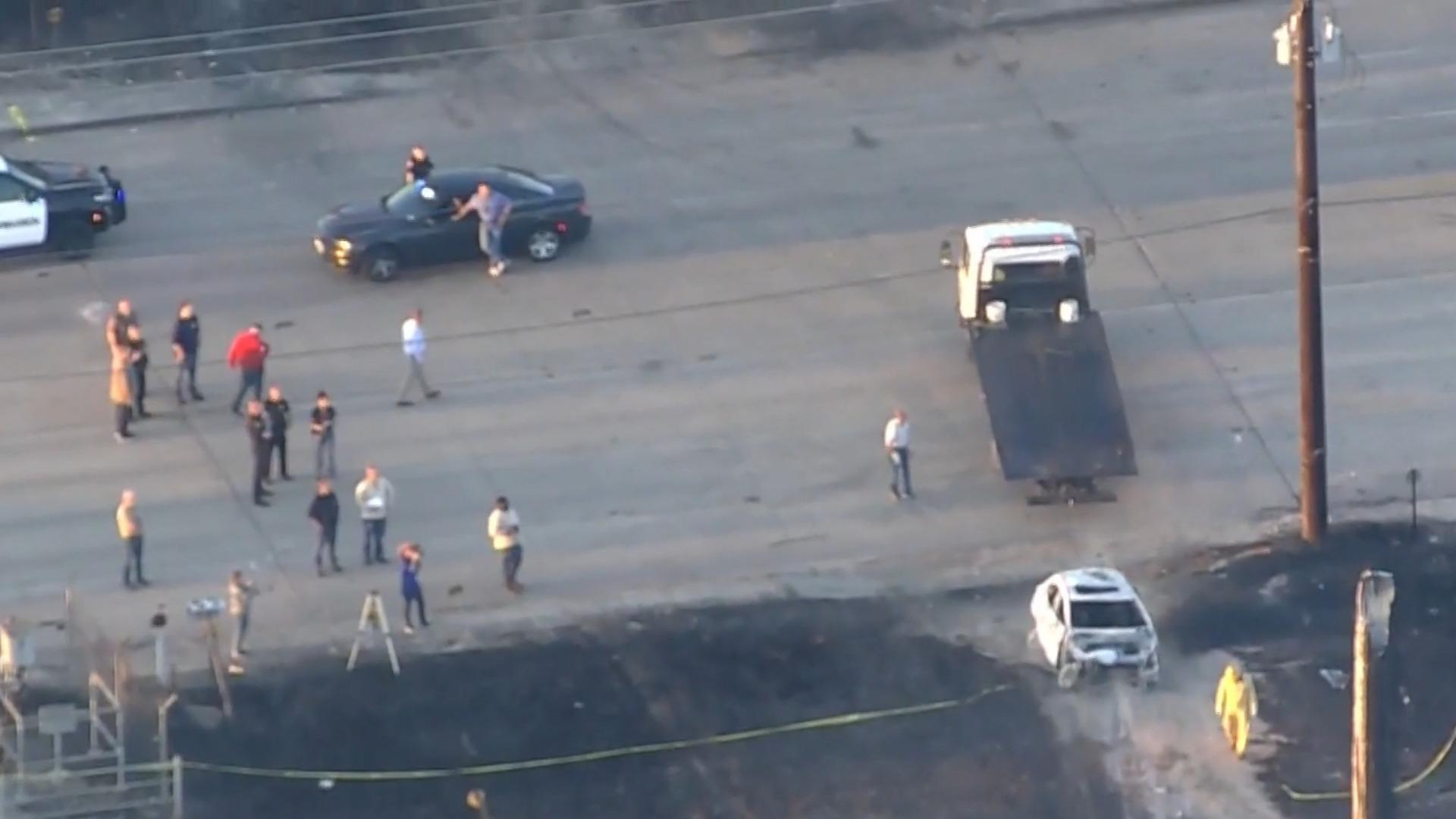 Watch CBS Evening News: Human remains found in SUV after Texas ...