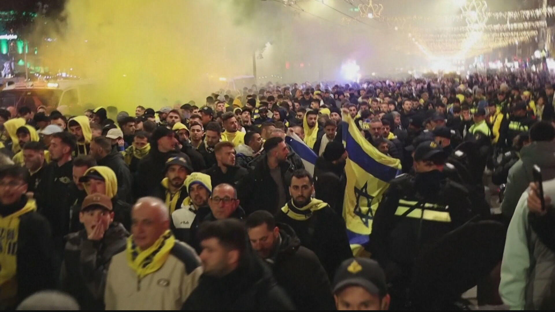 Watch CBS Evening News: Israeli soccer fans attacked in Amsterdam ...