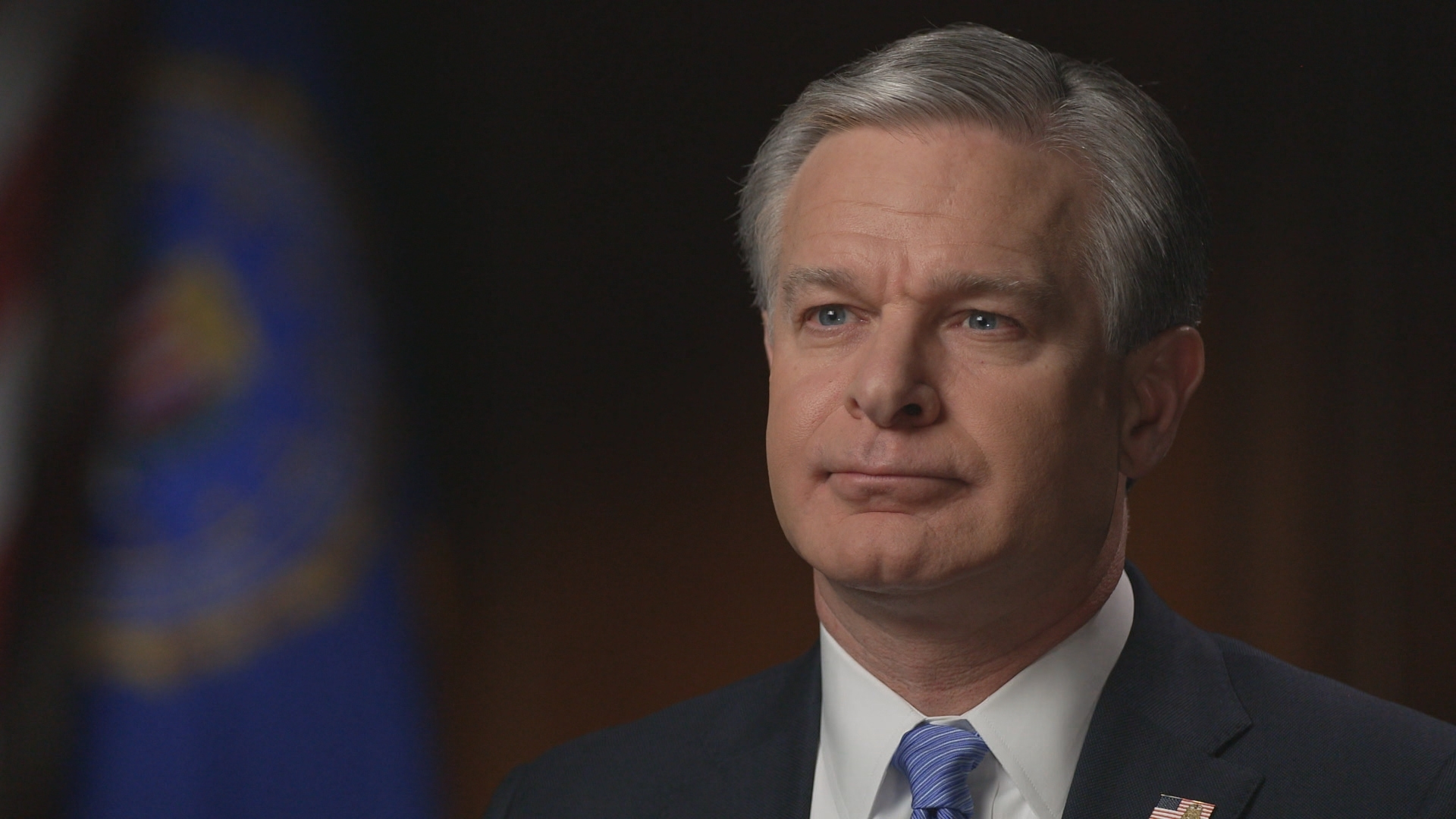 Watch 60 Minutes Christopher Wray: The 60 Minutes Interview - Paramount+