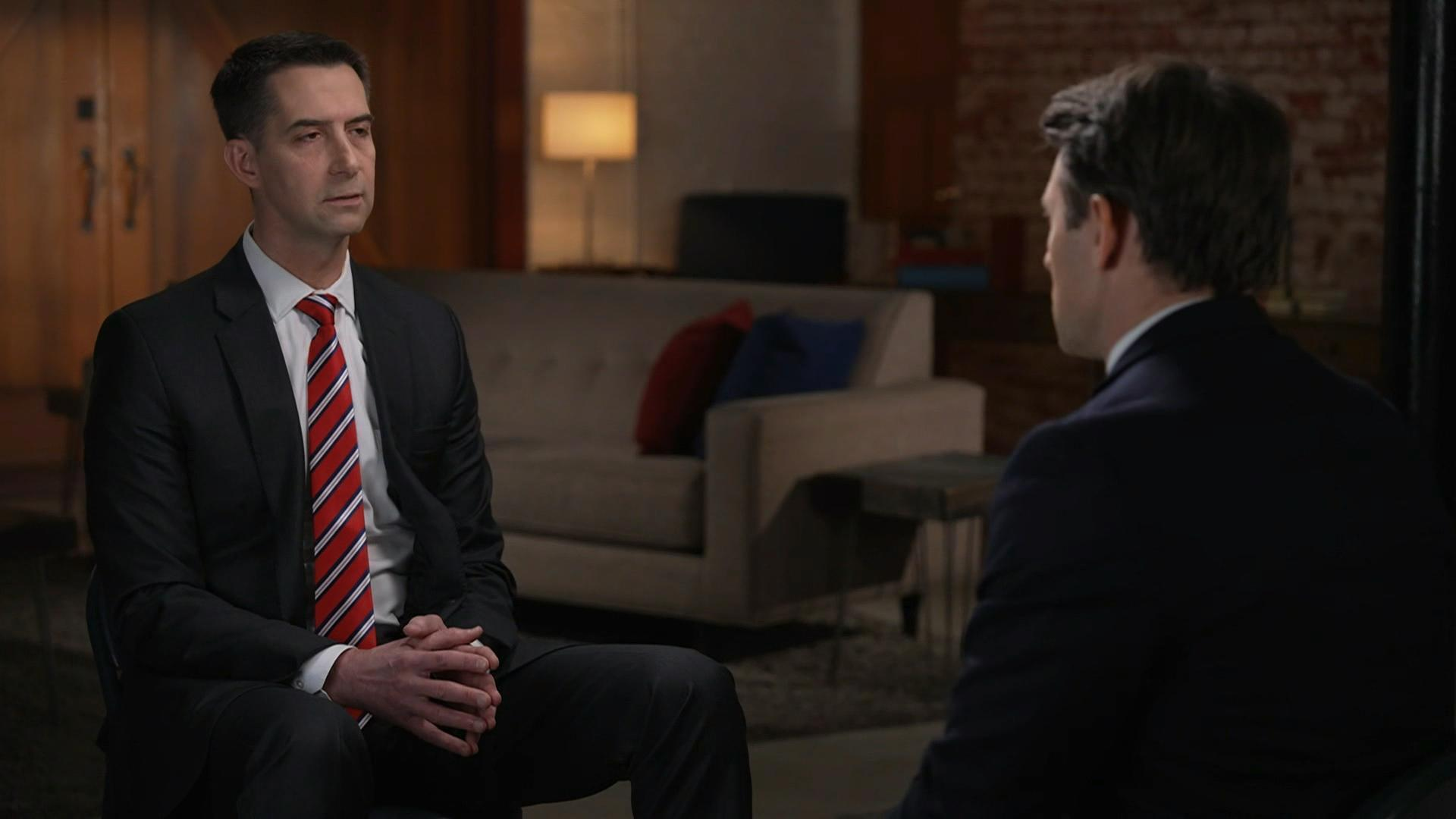 Watch CBS Mornings Season Episode : Republican Sen. Tom Cotton on China ...