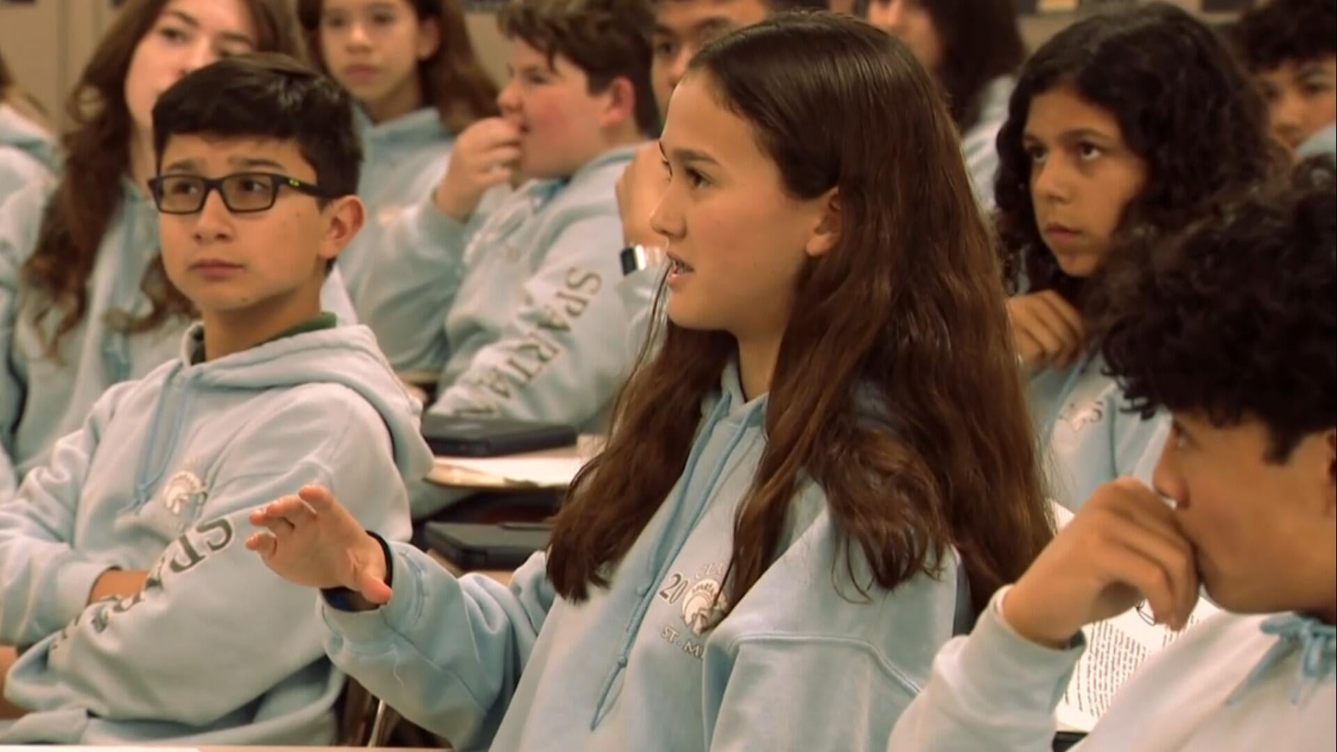 Watch CBS Evening News: Catholic school brings conclave to classroom ...