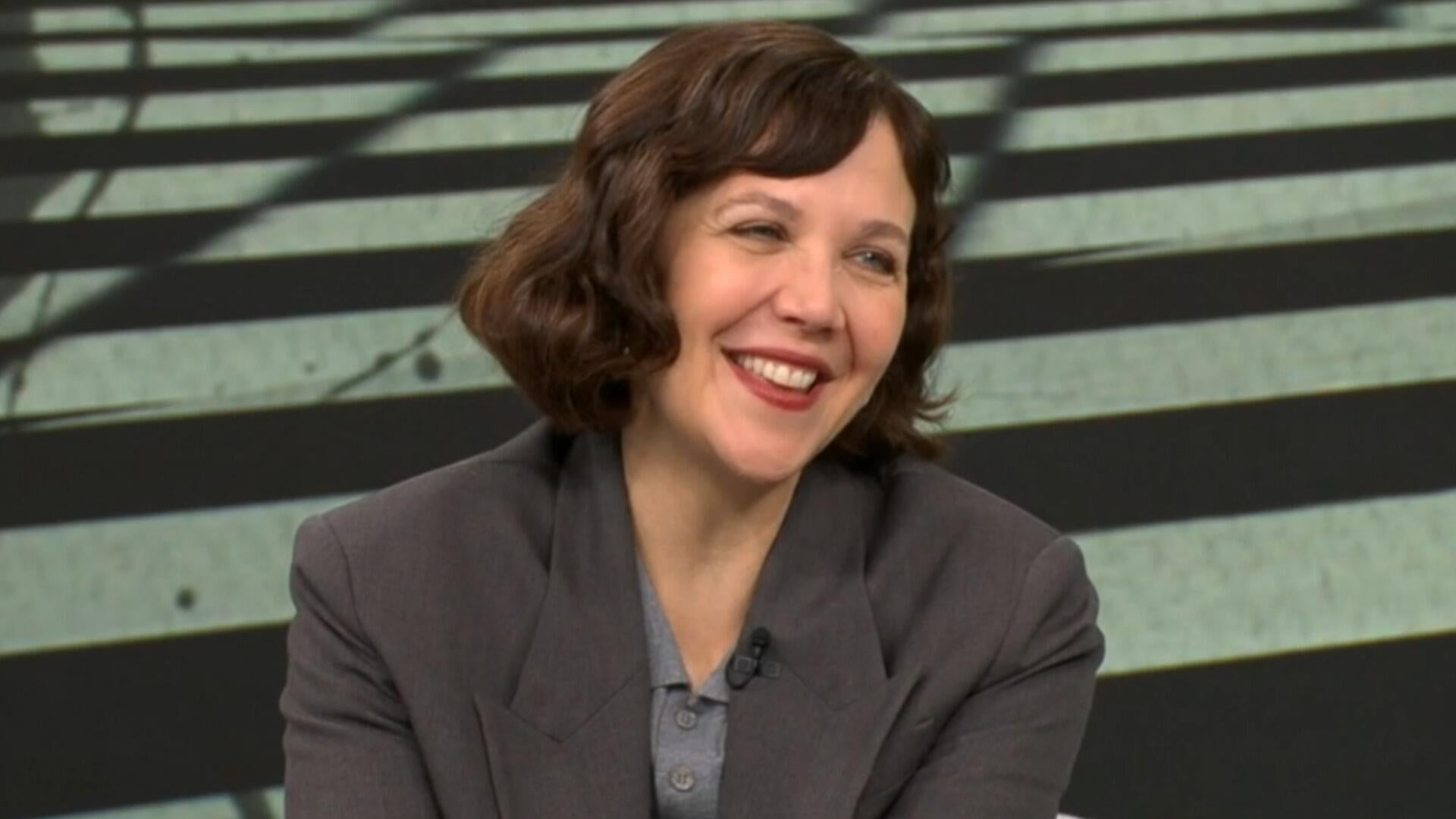 Watch CBS Mornings Maggie Gyllenhaal talks thriller "The Bride ...