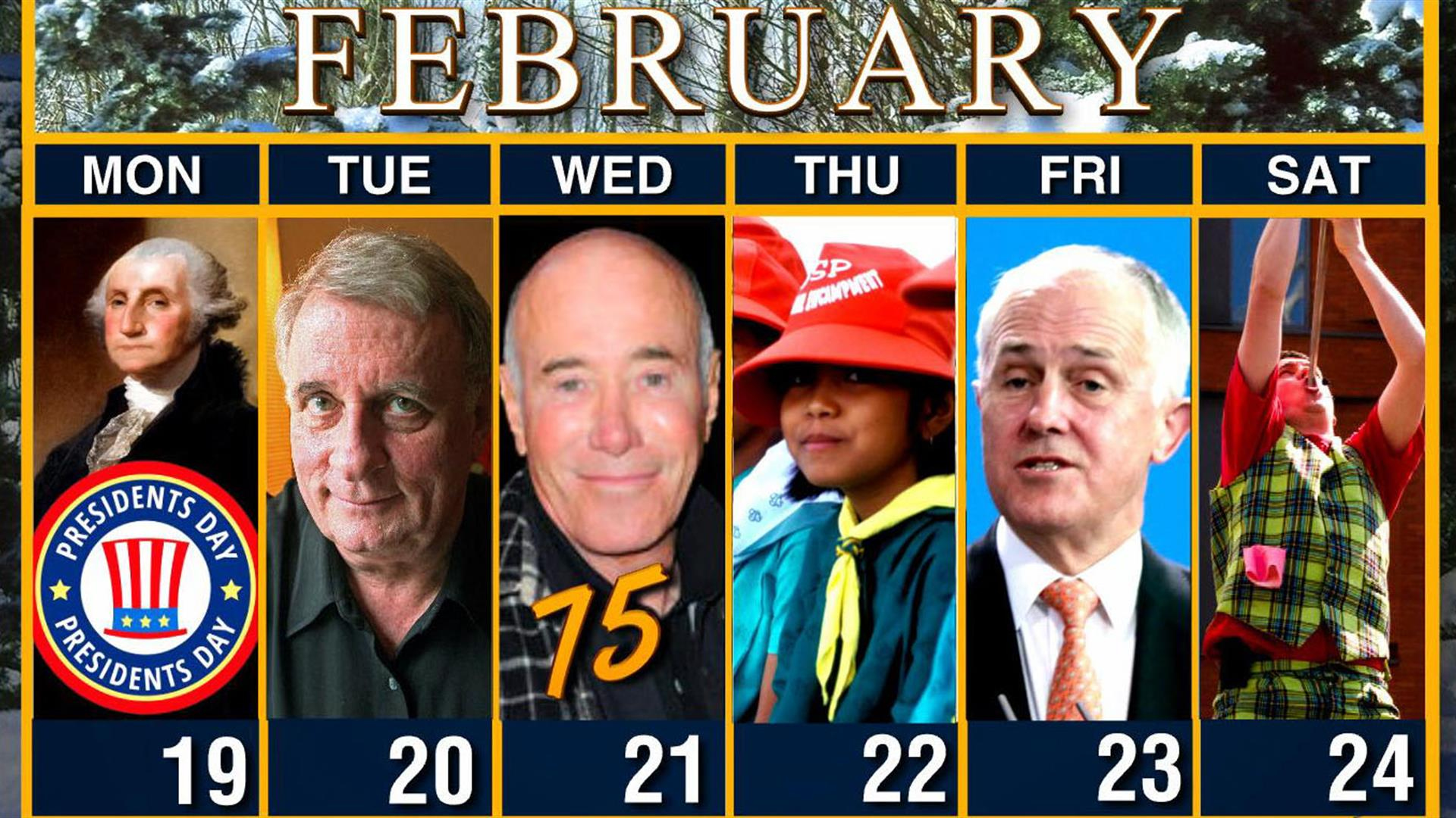 Watch Sunday Morning: Calendar: Week of February 19 - Full show on CBS
