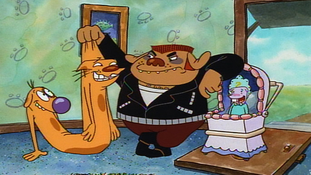 Watch CatDog Season 2 Episode 4: CatDog - Adventures in Greaser Sitting ...