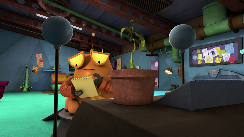 Watch Robot And Monster Season 1 Episode 23: The Bacon Tree/The Dark ...