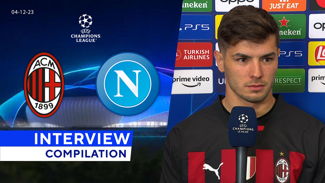 Watch UEFA Champions League Season 2023 Episode 0: Interview Compilation: AC Milan vs. Napoli ...