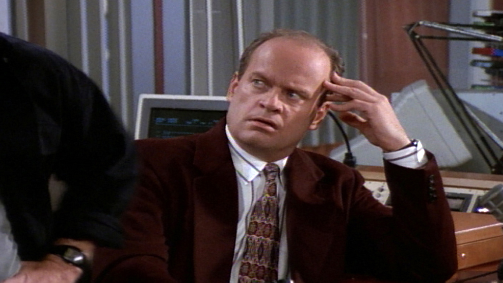 Watch Frasier (1993) Season 4 Episode 2: Love Bites Dog - Full show on ...