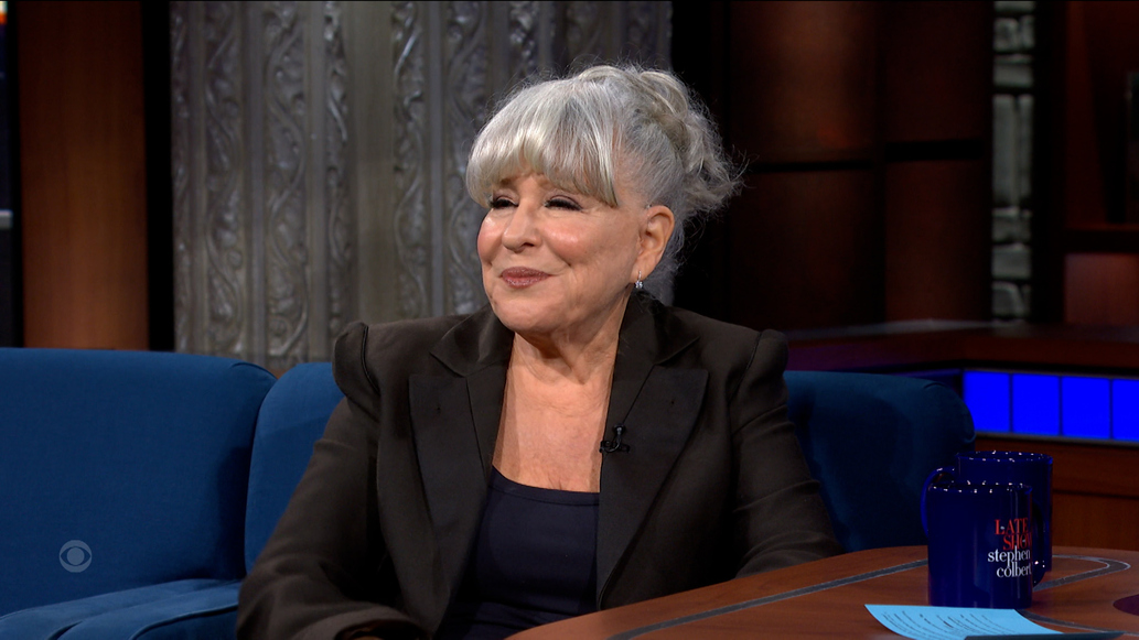 Watch The Late Show with Stephen Colbert Season 11 Episode 20: 10/14/25 (Bette Midler, Tim ...