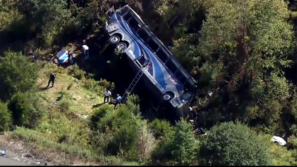 Watch CBS Evening News NTSB investigating cause of New York bus crash ...