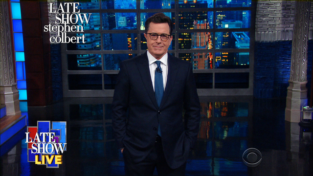 Watch The Late Show with Stephen Colbert: Stephen's LIVE Monologue ...