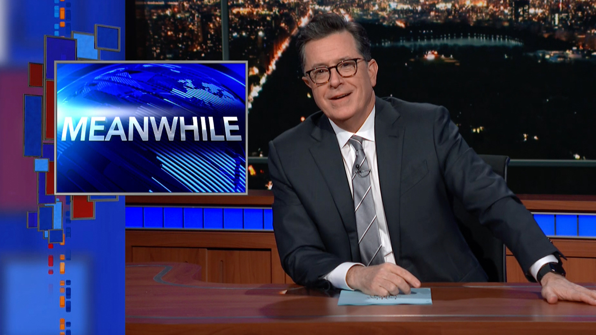 Watch The Late Show with Stephen Colbert: Meanwhile... Addictive Pizza ...