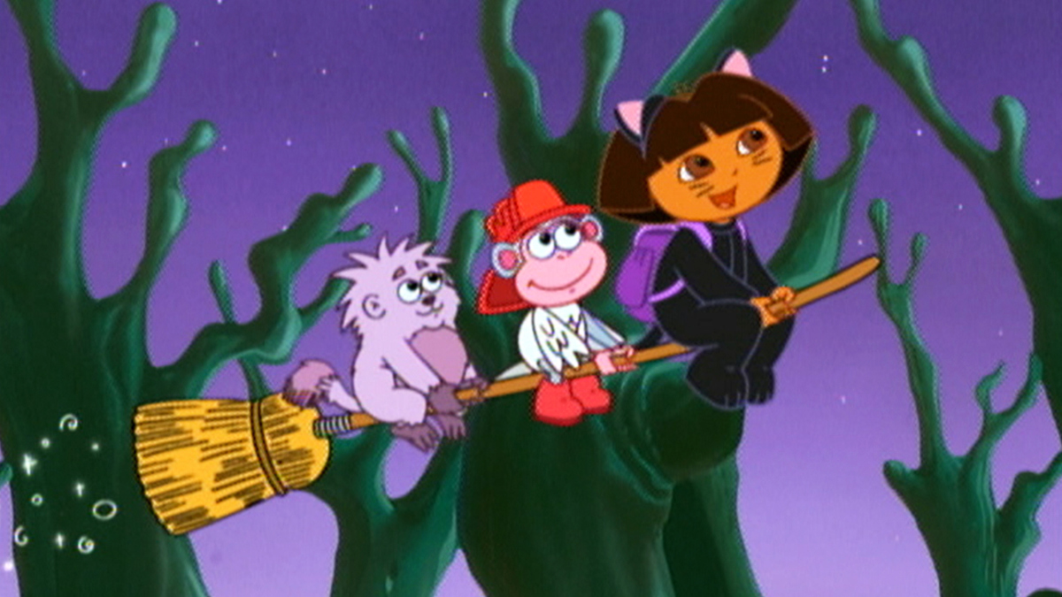 Dora The Explorer Halloween Boo Dora's Halloween DVD // Nickelodeon