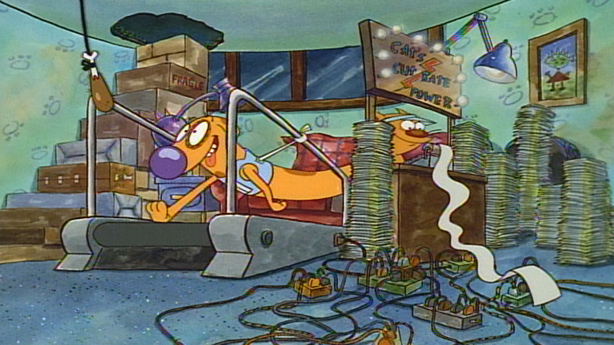 Watch CatDog Season 2 Episode 13: CatDog - Dog Power/It's a Jungle In ...