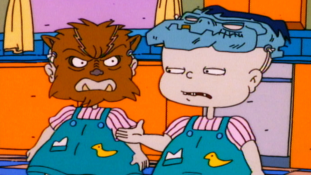 Watch Rugrats (1991) Season 4 Episode 13: Hiccups/Autumn Leaves - Full ...