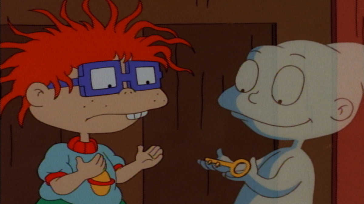 Watch Rugrats (1991) Season 6 Episode 12: Rugrats - Ghost Story/Chuckie ...