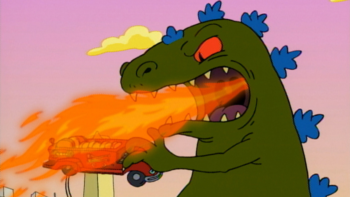 Watch Rugrats (1991) Season 6 Episode 19: Runaway Reptar (Pt. 1 ...