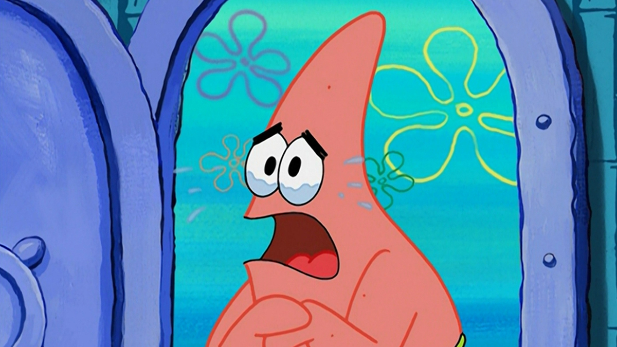 Spongebob Angler Fish Menggambar Warga Rock Bottom || How To Draw