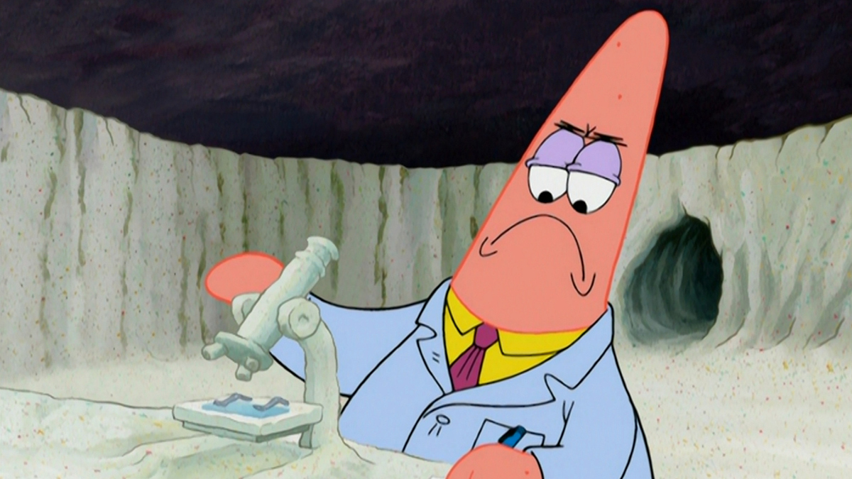 Spongebob Microscope