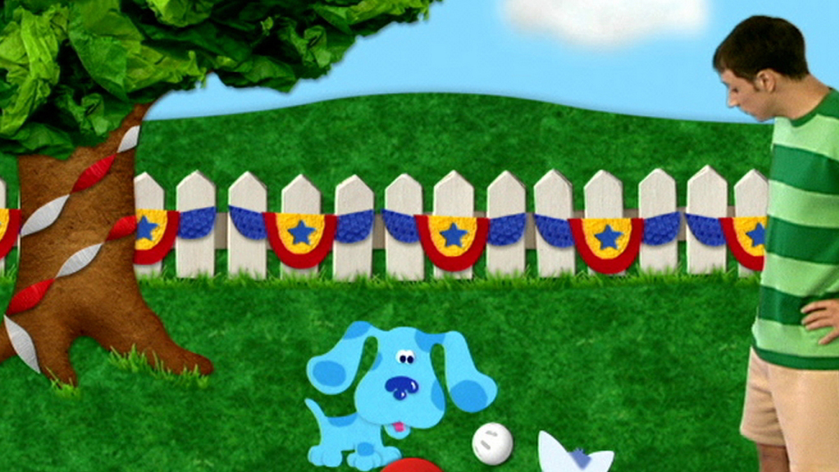 Watch Blue's Clues Season 4 Episode 16: Blue's Clues - Blue's Backyard ...