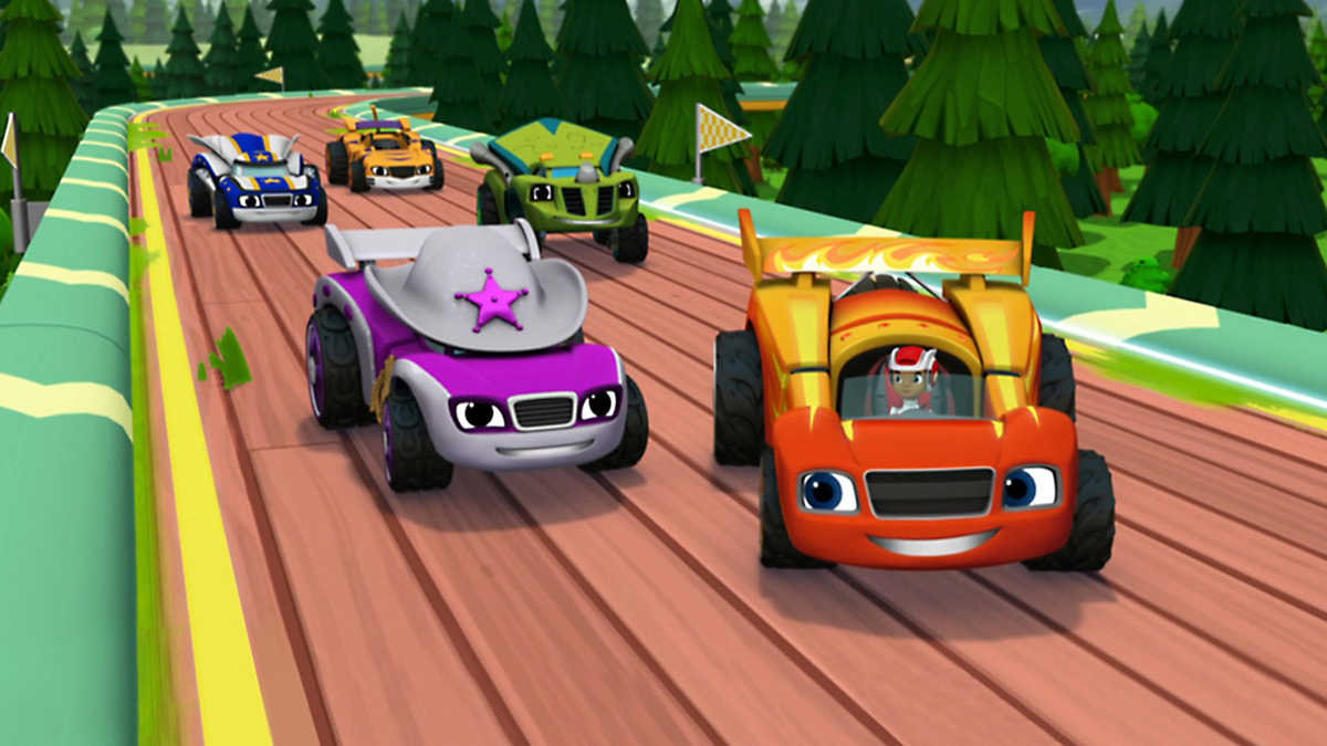 Watch Blaze and the Monster Machines Season 2 Episode 17: Blaze and the Monster Machines - Race ...