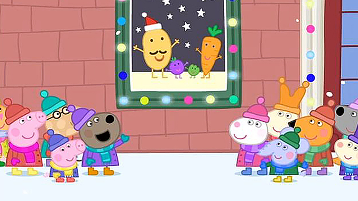 Watch Peppa Pig Season 5 Episode 6: Peppa Pig - Mr. Potato's Christmas ...