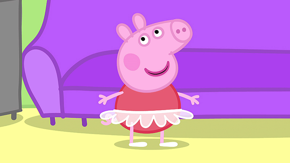 Watch Peppa Pig Season 1 Episode 10: Peppa Pig - Ballet Lesson/Grandpa ...