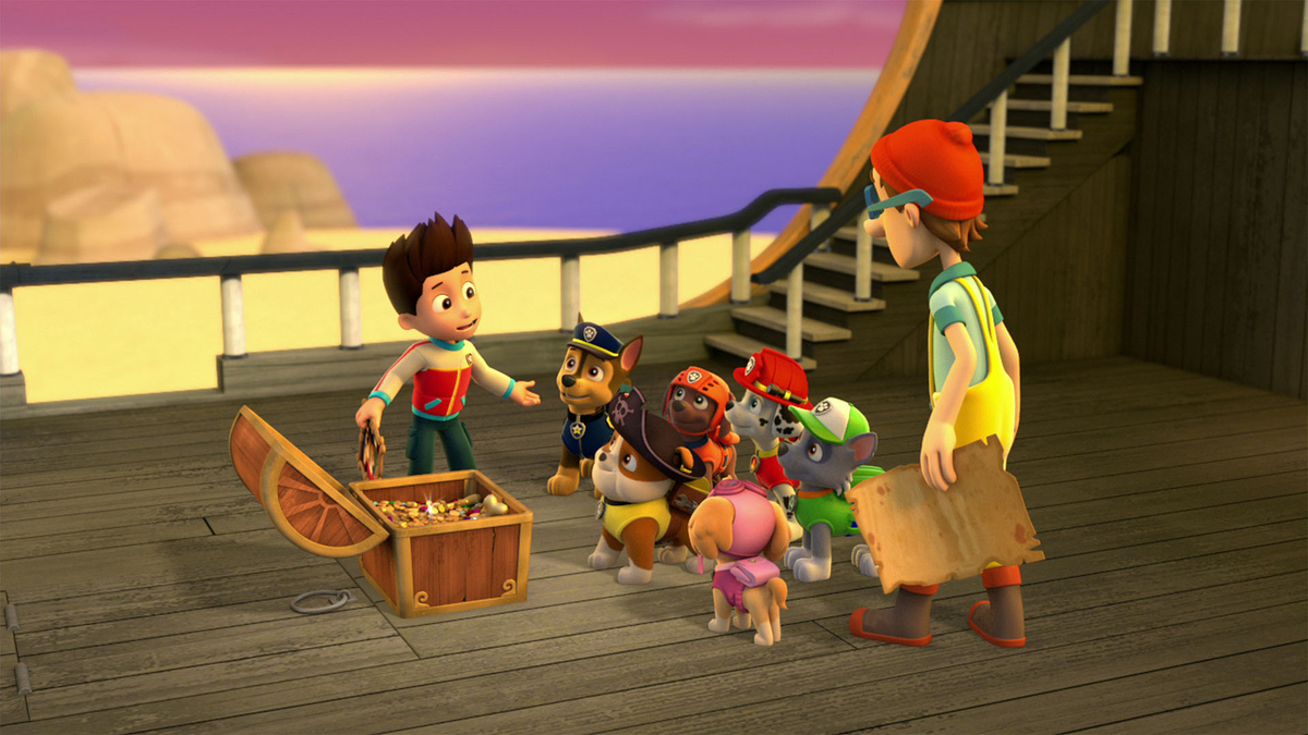 Watch PAW Patrol Season 1 Episode 26: PAW Patrol - Pups and the Pirate ...