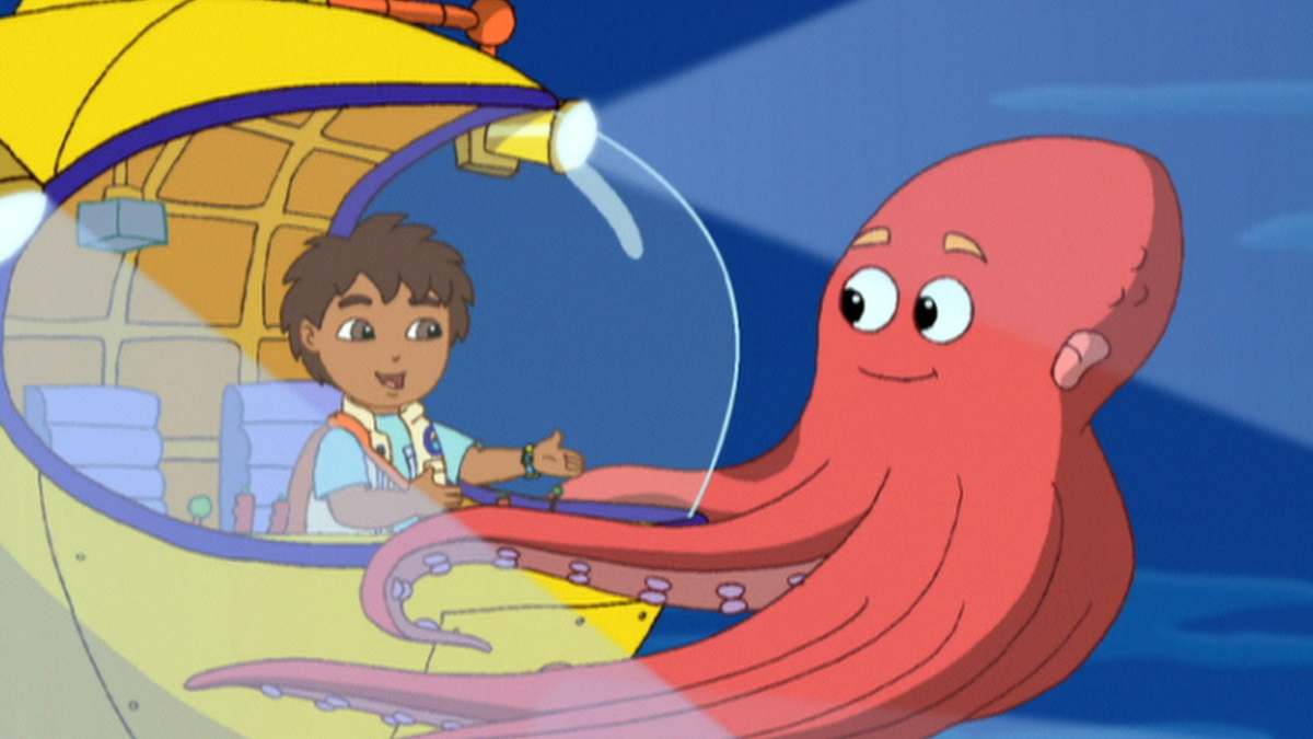 Ver Go, Diego, Go! Temporada 2 Episodio 14: Go, Diego, Go! - Pulpo ...