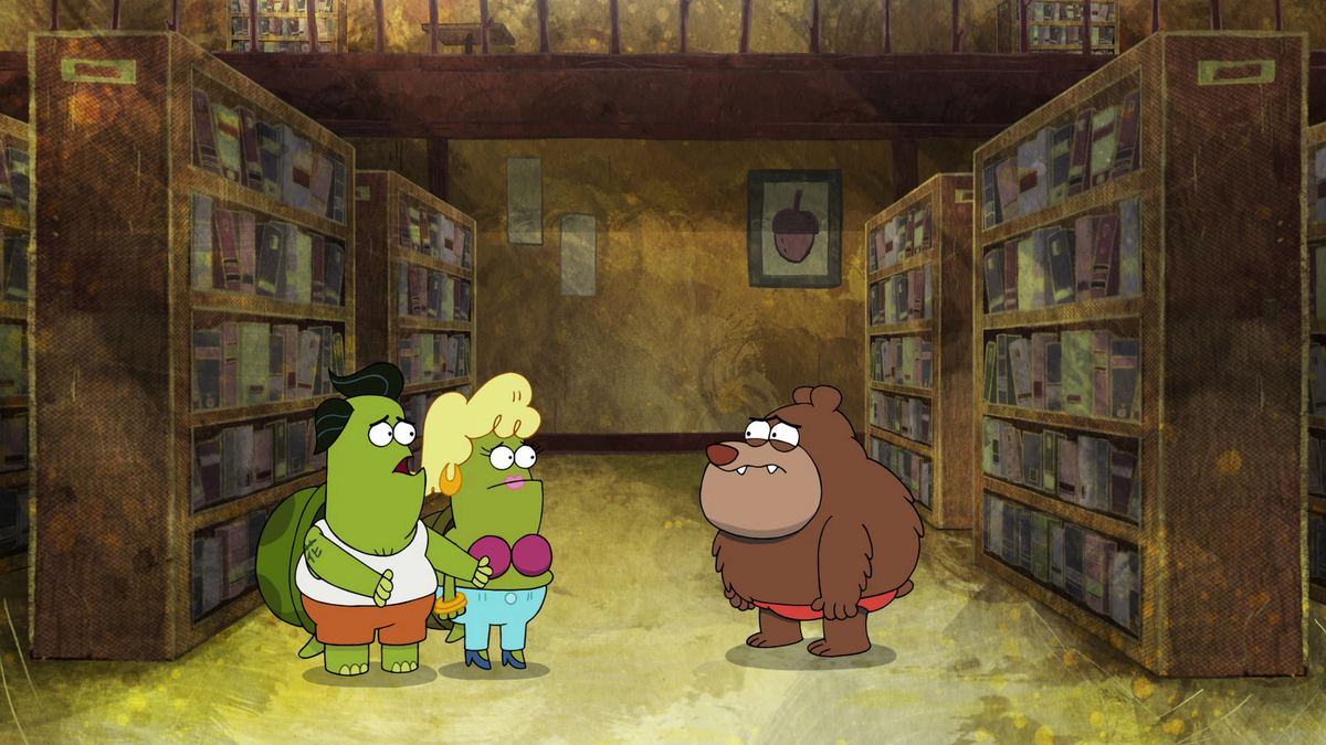 Watch Harvey Beaks Season 1 Episode 24: Harvey Beaks - Terrybear/Bark ...