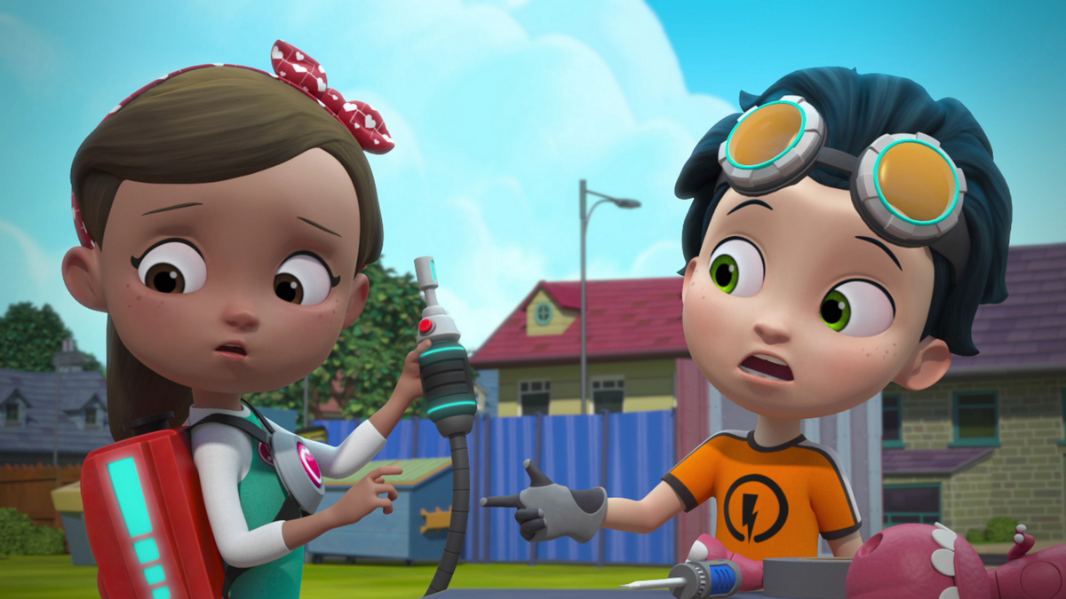 Schau Rusty Rivets Staffel 1 Folge 21: Rusty Rivets - Der Dino ...