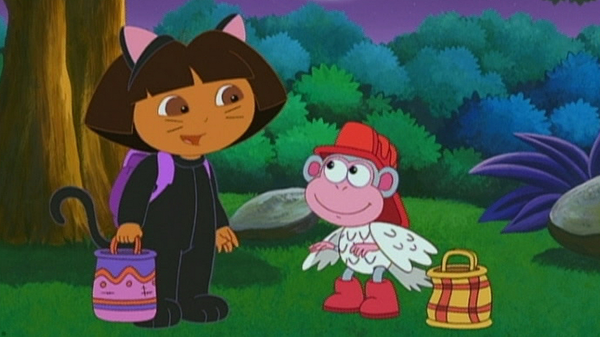 Dora The Explorer Halloween Boo Dora's Halloween DVD // Nickelodeon