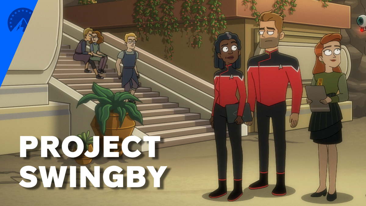 Watch Star Trek: Lower Decks Season 3 Episode : Star Trek: Lower Decks | Project Swingby (S3, E9 ...