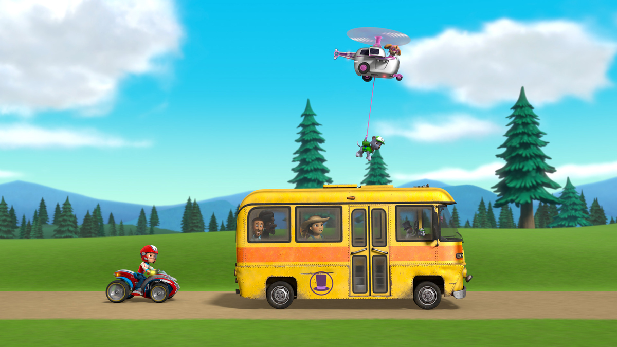 Watch Paw Patrol Season 6 Episode 25 Paw Patrol Pups Save A Tour Buspups Save Midnight At