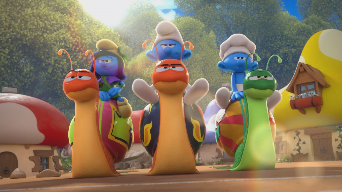 Watch The Smurfs Season 1 Episode 12: The Round Up/Waffle Wednesday ...