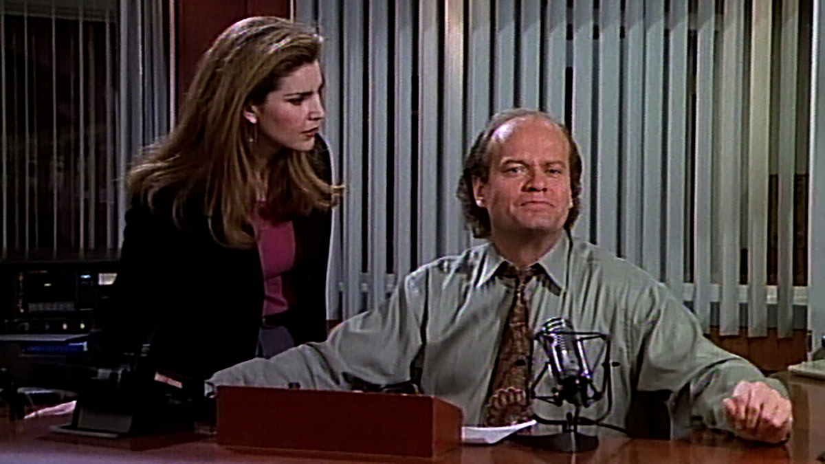 Watch Frasier (1993) Season 2 Episode 21: Frasier (1993) - An Affair To ...