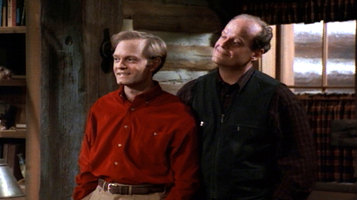 Watch Frasier (1993) Season 4 Episode 13: Four for the Seesaw - Full ...