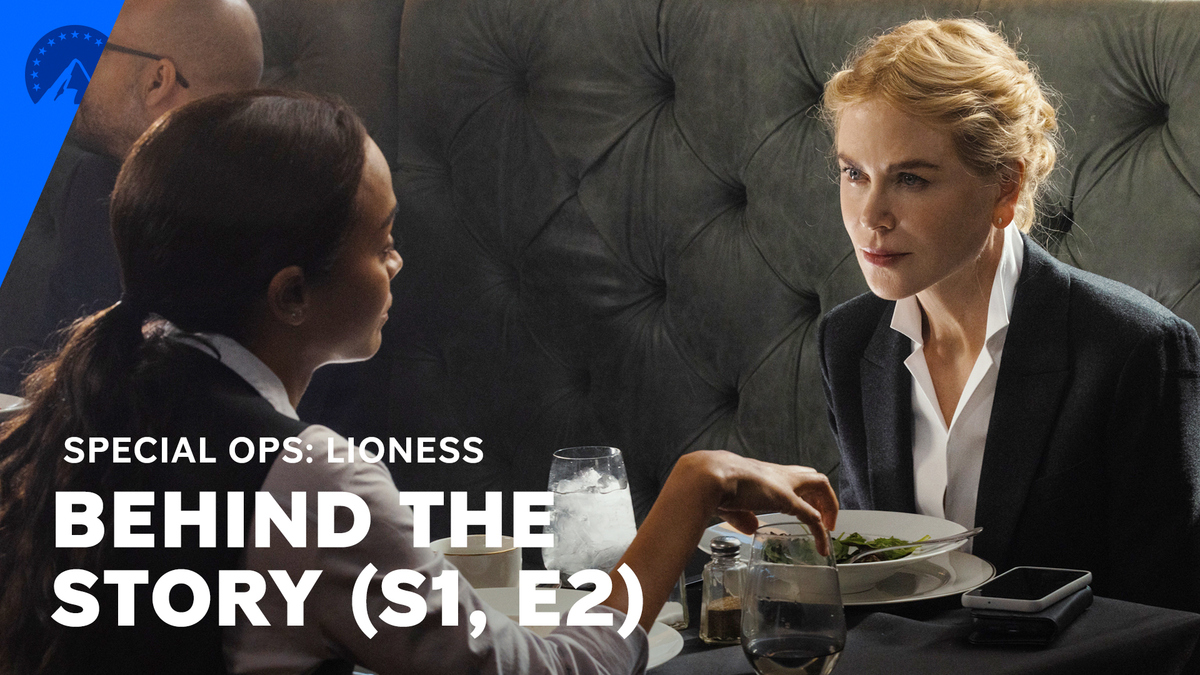 Watch Lioness: Special Ops: Lioness | Behind the Story: "The Beating" (S1, E2) | Paramount+ ...