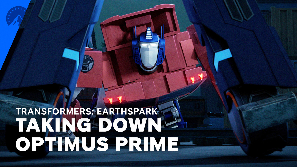 Watch Transformers: EarthSpark Season Episode : Transformers: EarthSpark | Taking Down Optimus ...