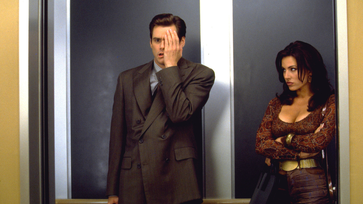 liar liar elevator bloopers