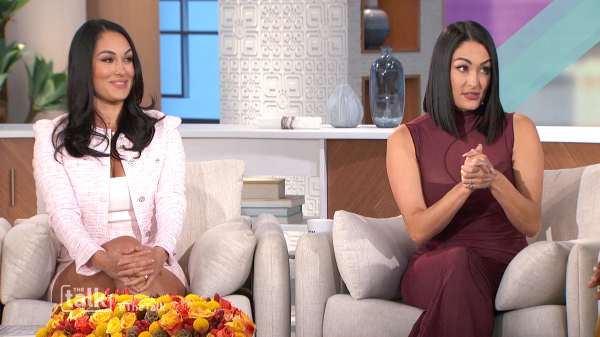 Watch The Talk: Nikki and Brie Garcia on 'Twin Love'; Share Advice to ...