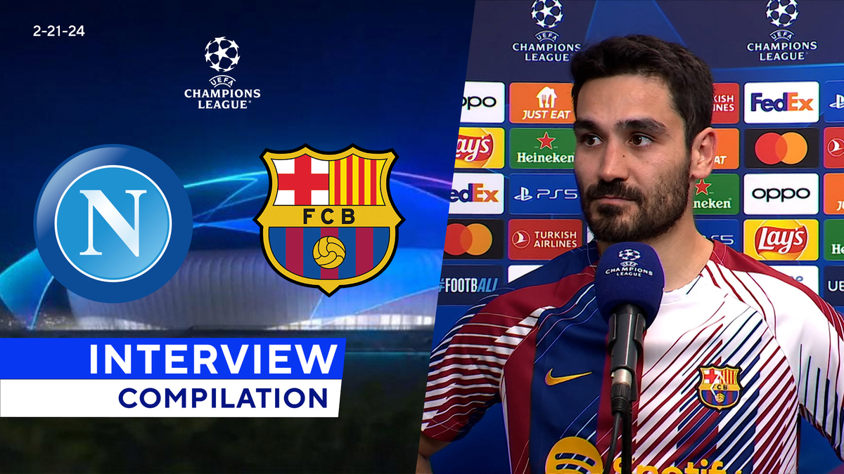 Watch UEFA Champions League Interview Compilation: Napoli vs. Barcelona ...