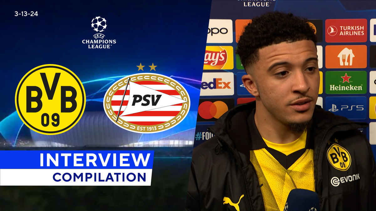 Watch UEFA Champions League Interview Compilation: Borussia Dortmund vs ...