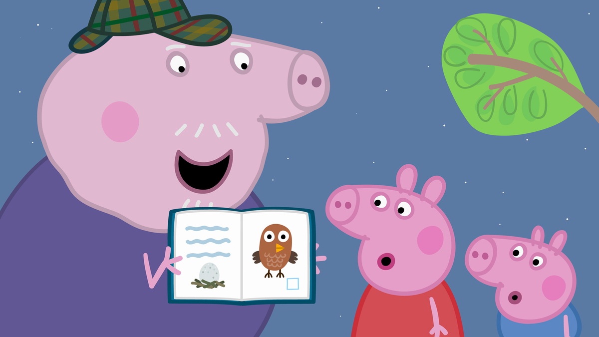Watch Peppa Pig Season 9 Episode 14: The Owl/The Apple Tree/The Big ...