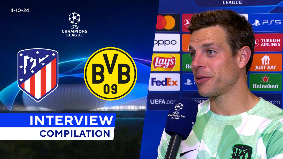 Watch UEFA Champions League Interview Compilation: Atlético Madrid vs ...
