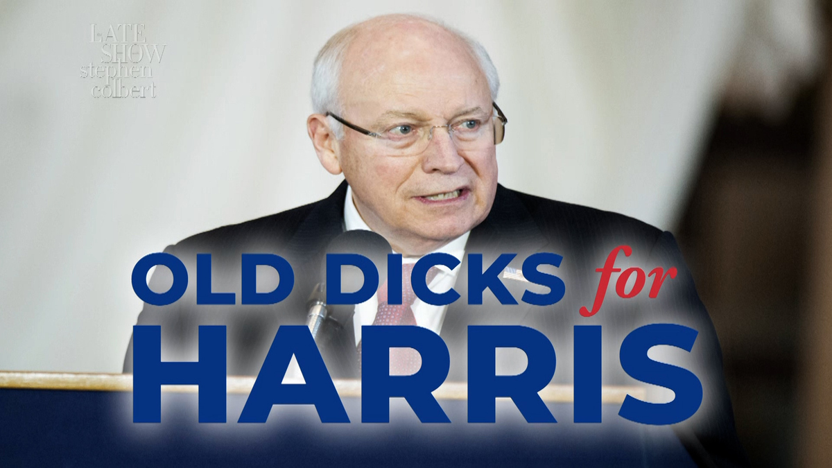 Watch The Late Show with Stephen Colbert: Old Dicks For Harris - Full ...