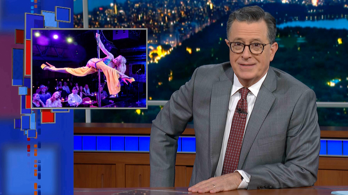 Watch The Late Show with Stephen Colbert: Meanwhile... A Man With Three ...