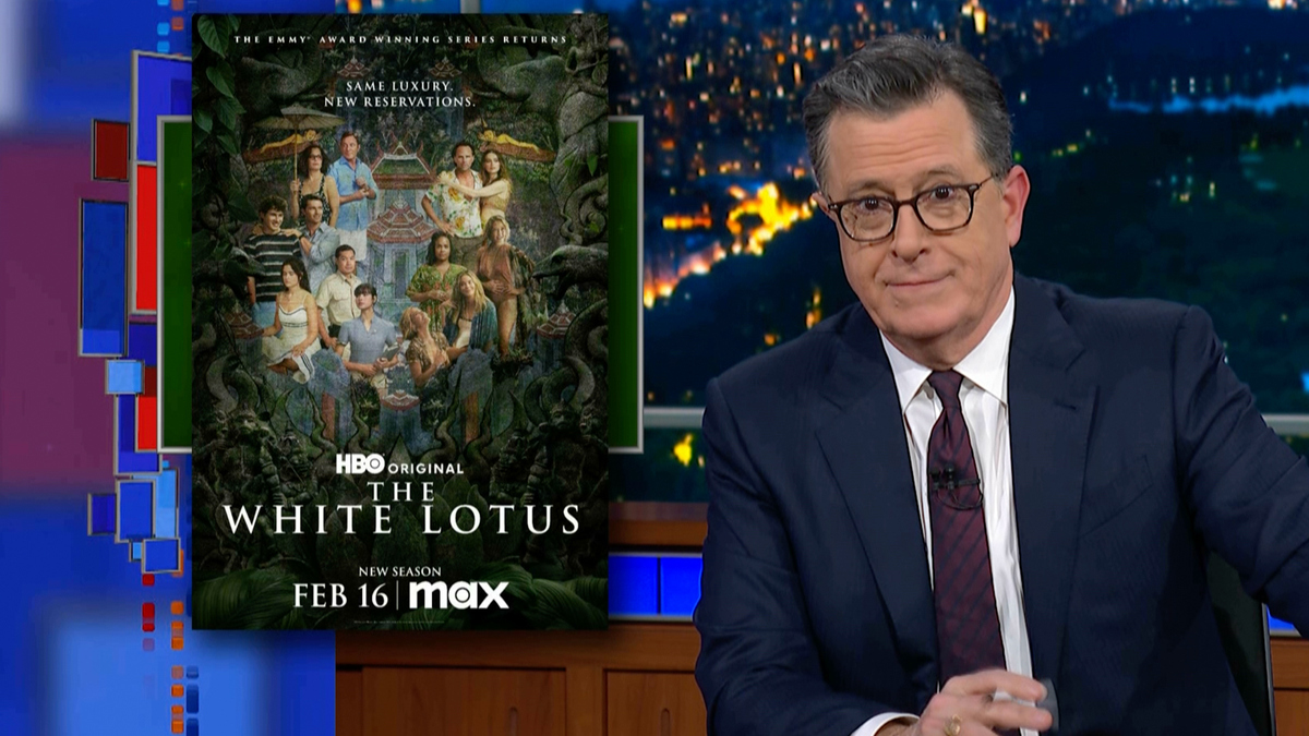 Watch The Late Show with Stephen Colbert: Meanwhile... "The White Lotus ...