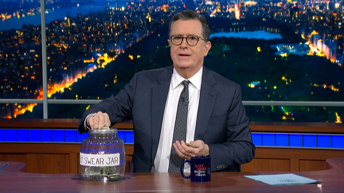 Watch The Late Show with Stephen Colbert Season 10 Episode : Swearing ...