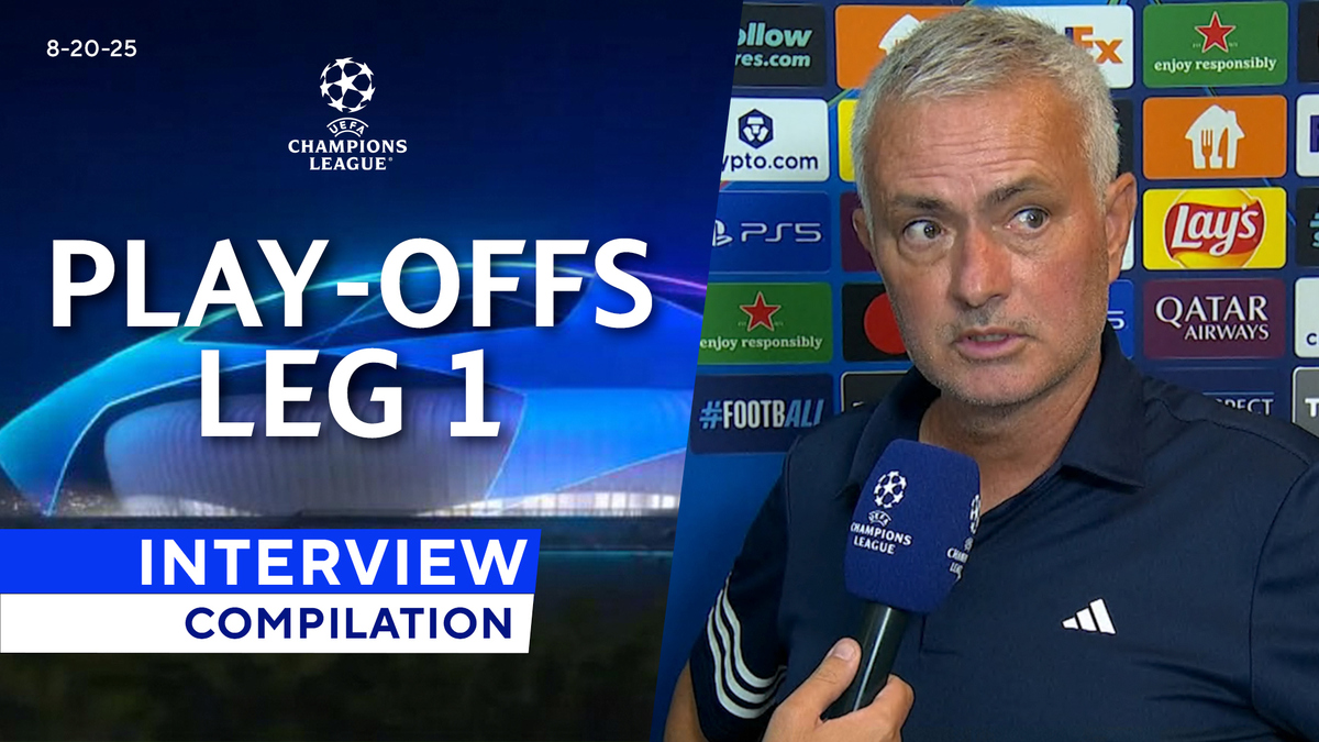 Watch UEFA Champions League Interview Compilation: Play-off Interview ...